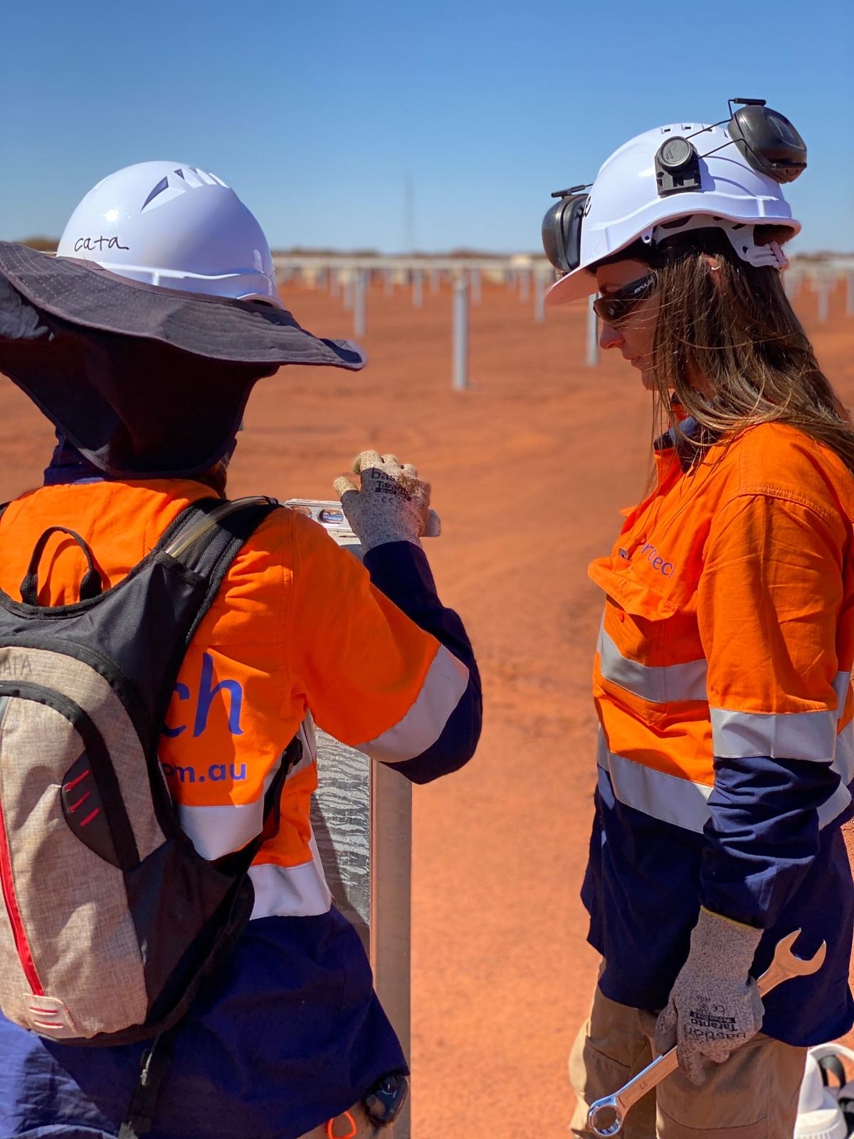 Remote Solar Farm - Protech