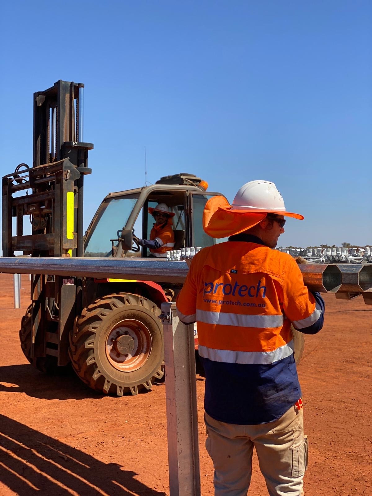 Remote Solar Farm - Protech